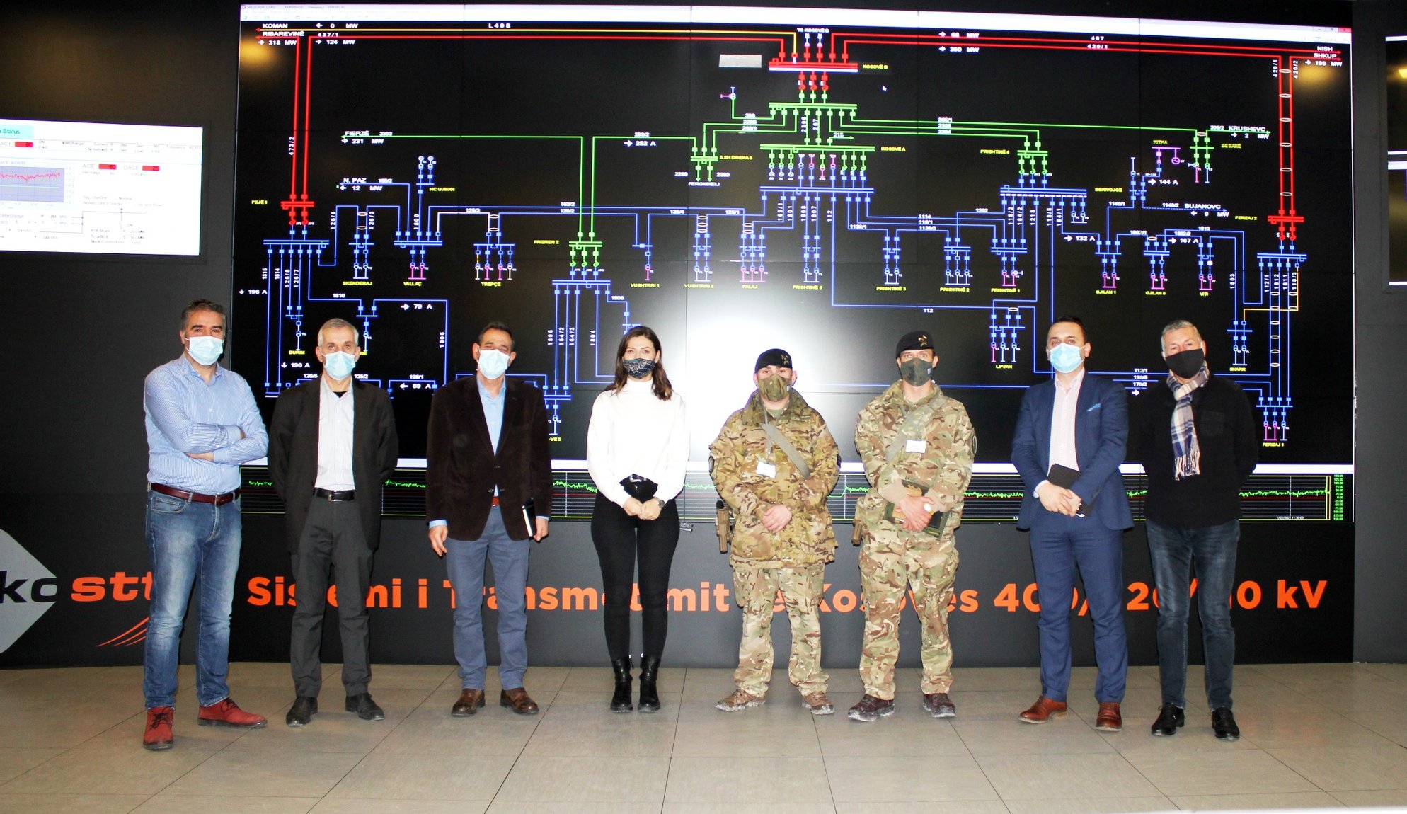 Përfaqësues të Kontigjentit të Britanisë së Madhe të KFOR vizituan ...