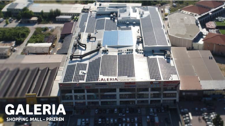 Elen finalizon projektin e paneleve solare në Galeria Shopping Mall në ...